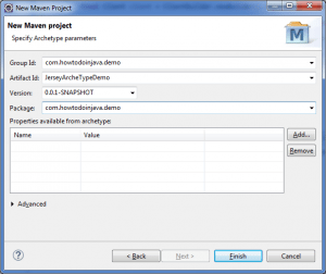 Eclipse - Import Maven Remote Archetype Catalogs - HowToDoInJava