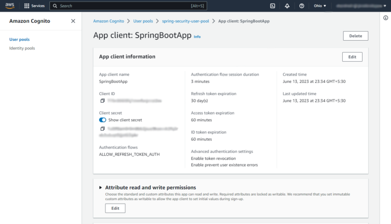 Spring Boot Role Based Authentication With Aws Cognito