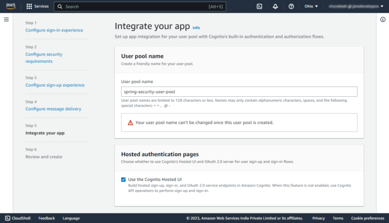 Spring Boot Role-Based Authentication with AWS Cognito