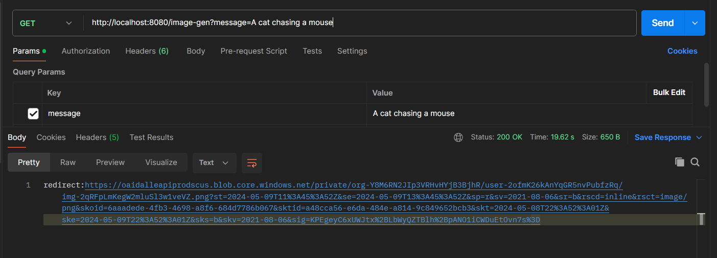 Spring AI ImageModel Example: Generate Image from Text